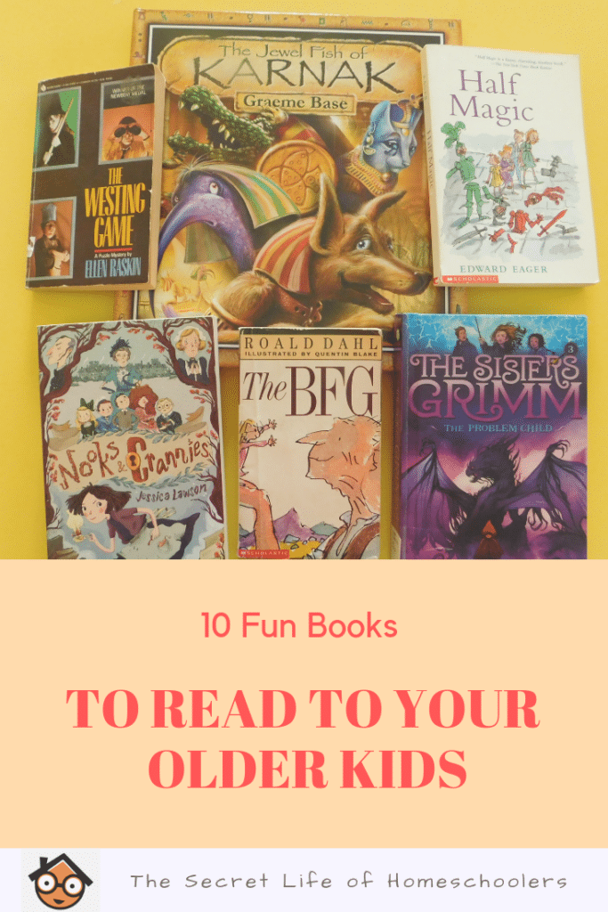 10 Fun Books To Read To Your Older Kids.