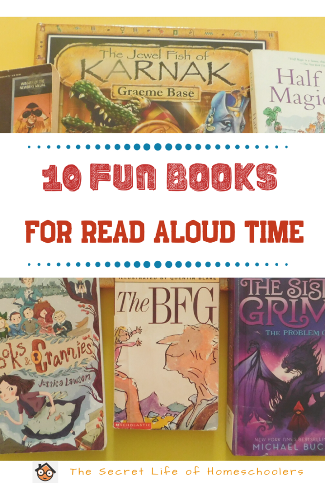 10 Fun Books To Read To Your Older Kids.