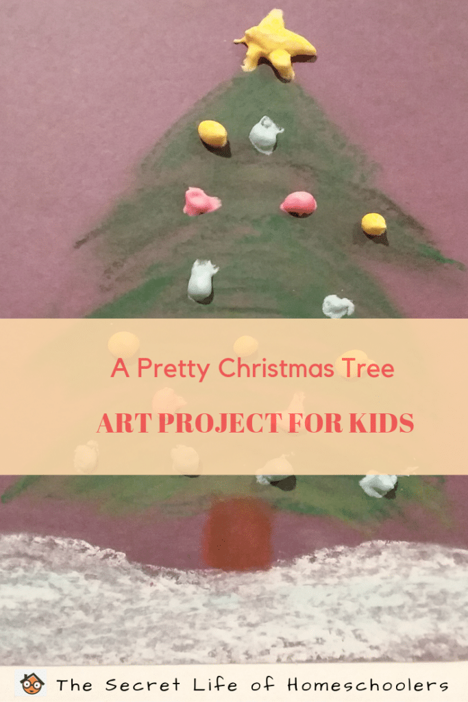 Christmas Tree Art Project for Kids