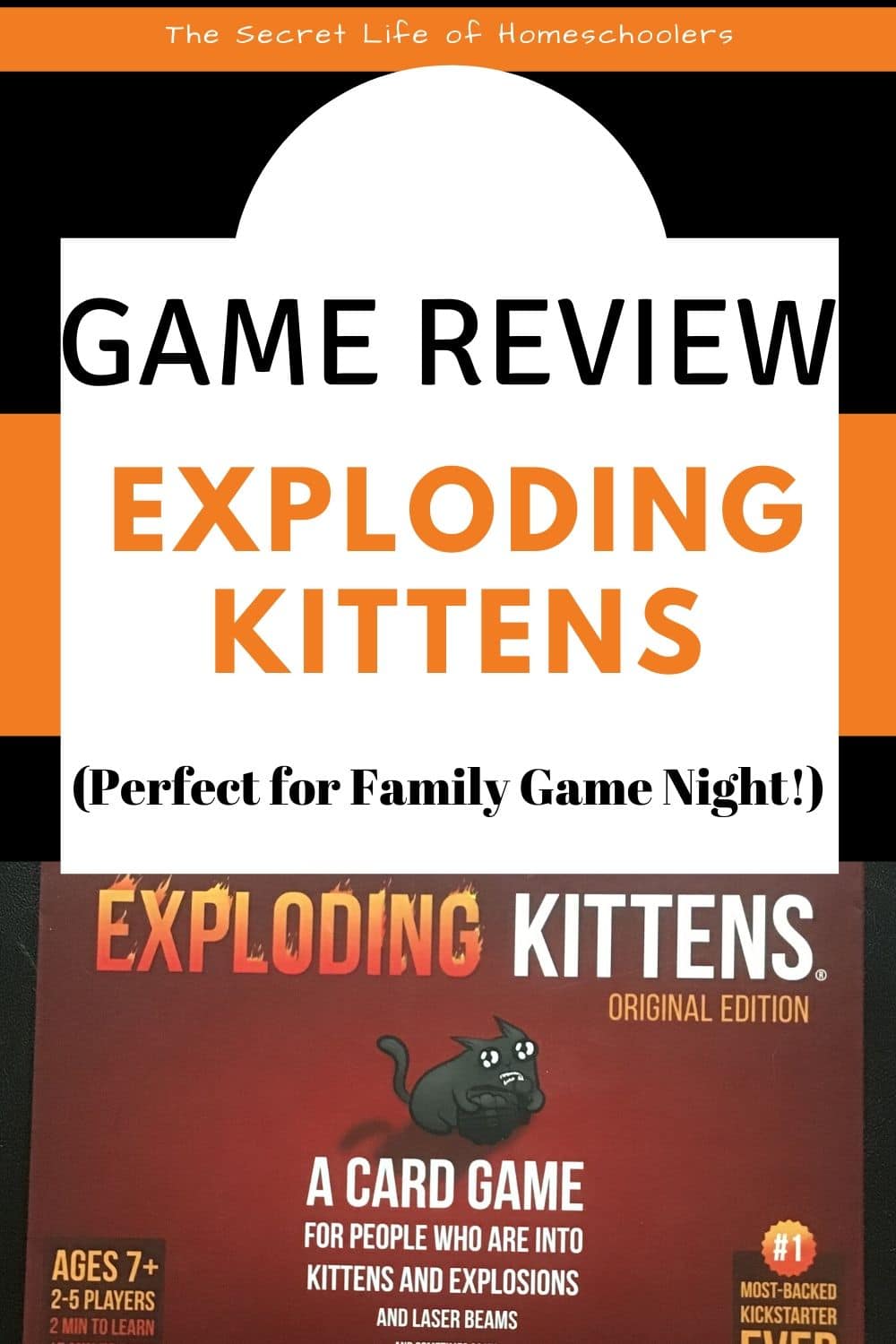 Exploding Kittens Game Review - The Secret Life of Homeschoolers