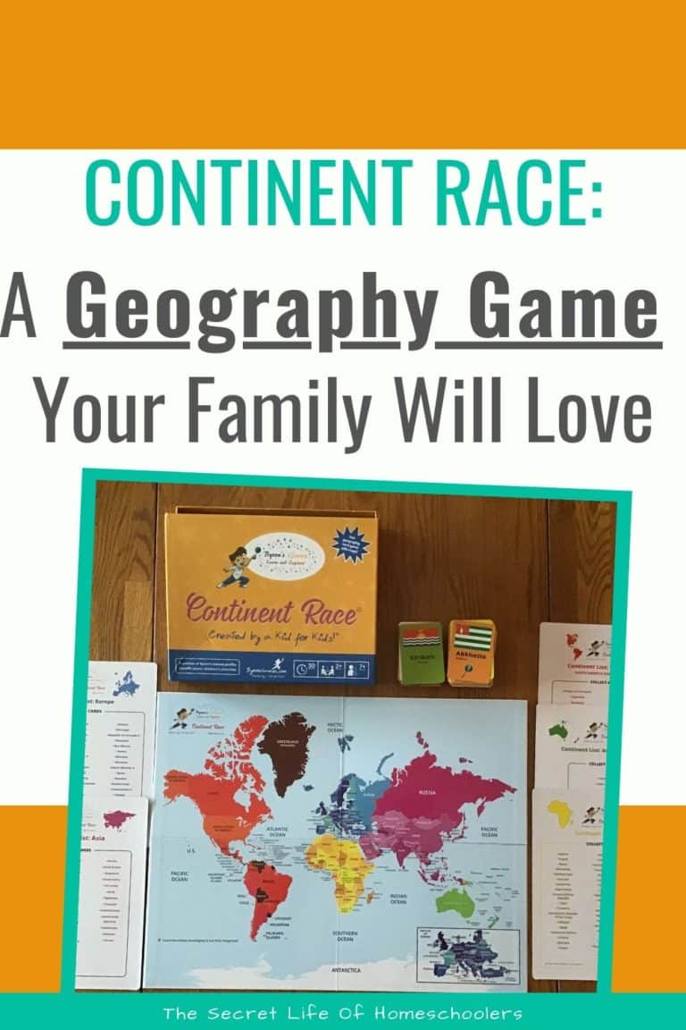 Continent Race- A Geography Game Your Family Will Love - The Secret ...