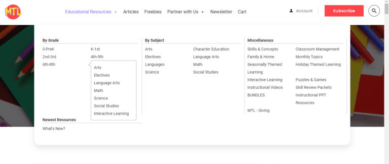 Homeschooling Resources- My Teaching Library - The Secret Life of ...
