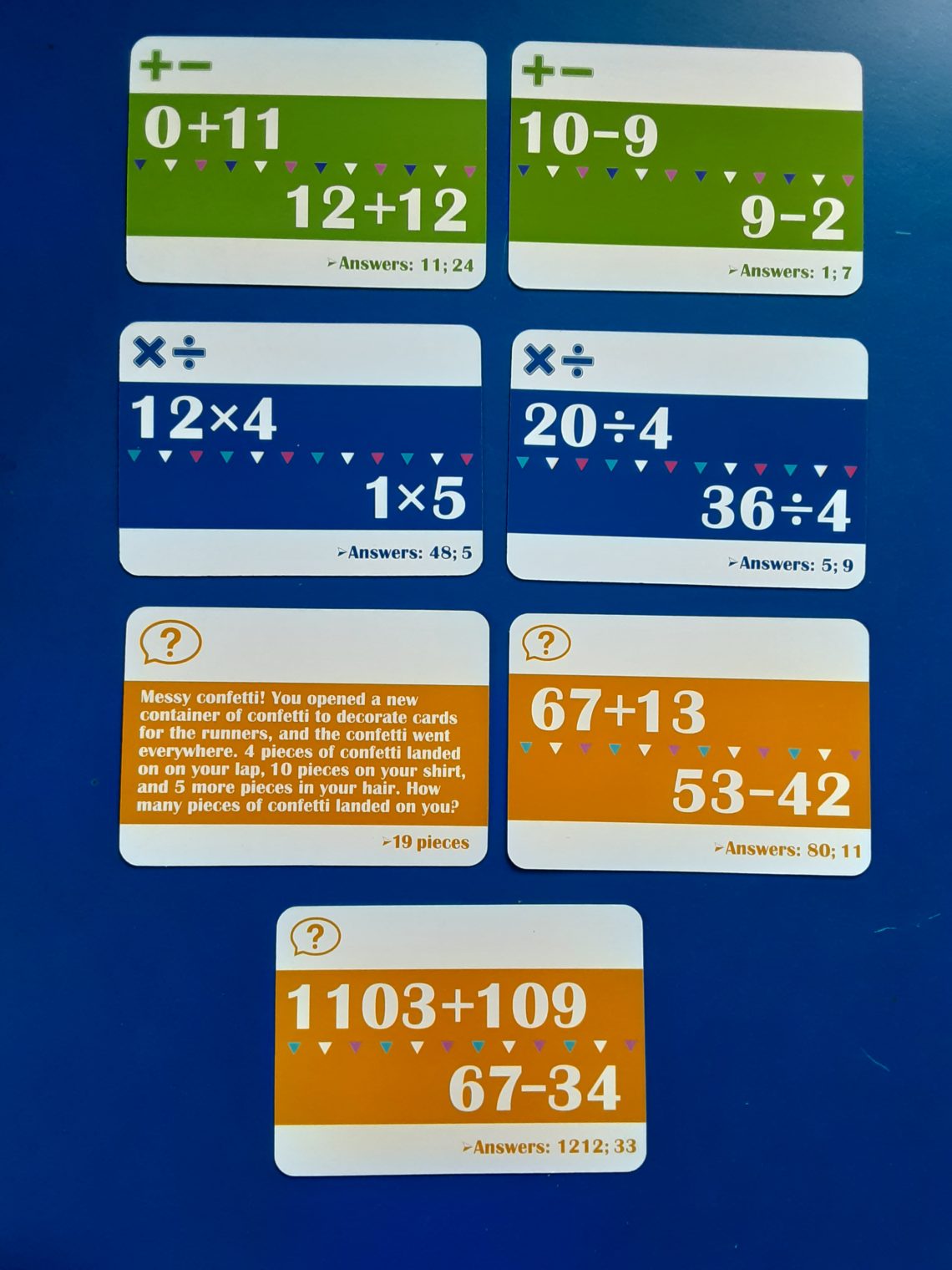 A Fun Mental Math Game- Math Sprint - The Secret Life of Homeschoolers