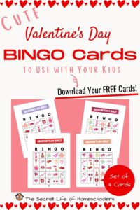 Super-Cute Valentine's Day BINGO for the Family - The Secret Life of ...