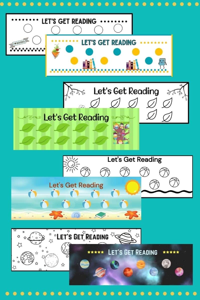 Super Summer Reading Bookmark Trackers {To Get Your Kids to Read} - The ...