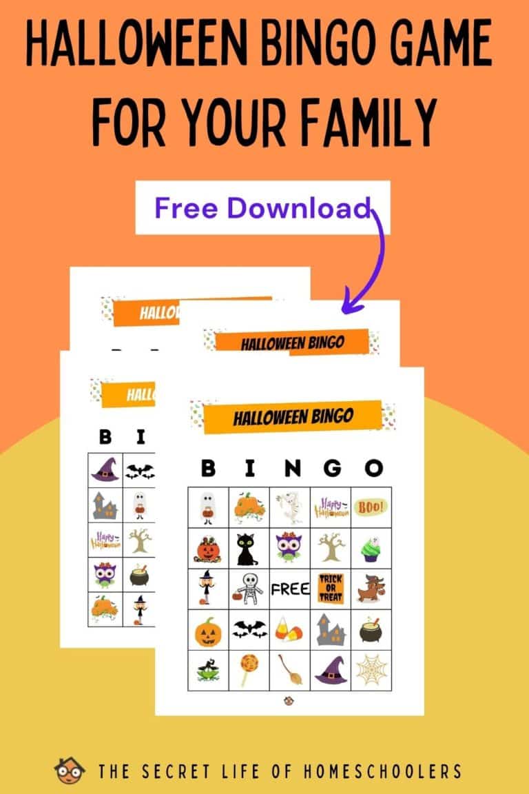 Fun Halloween BINGO Game for Your Family {FREE Printable} - The Secret ...
