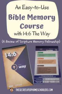 An Easy-to-Use Bible Memory Course with 14:6 The Way {A Review} - The ...