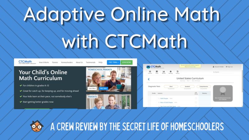 Adaptive Online Math with CTCMath {A Review} - The Secret Life of ...