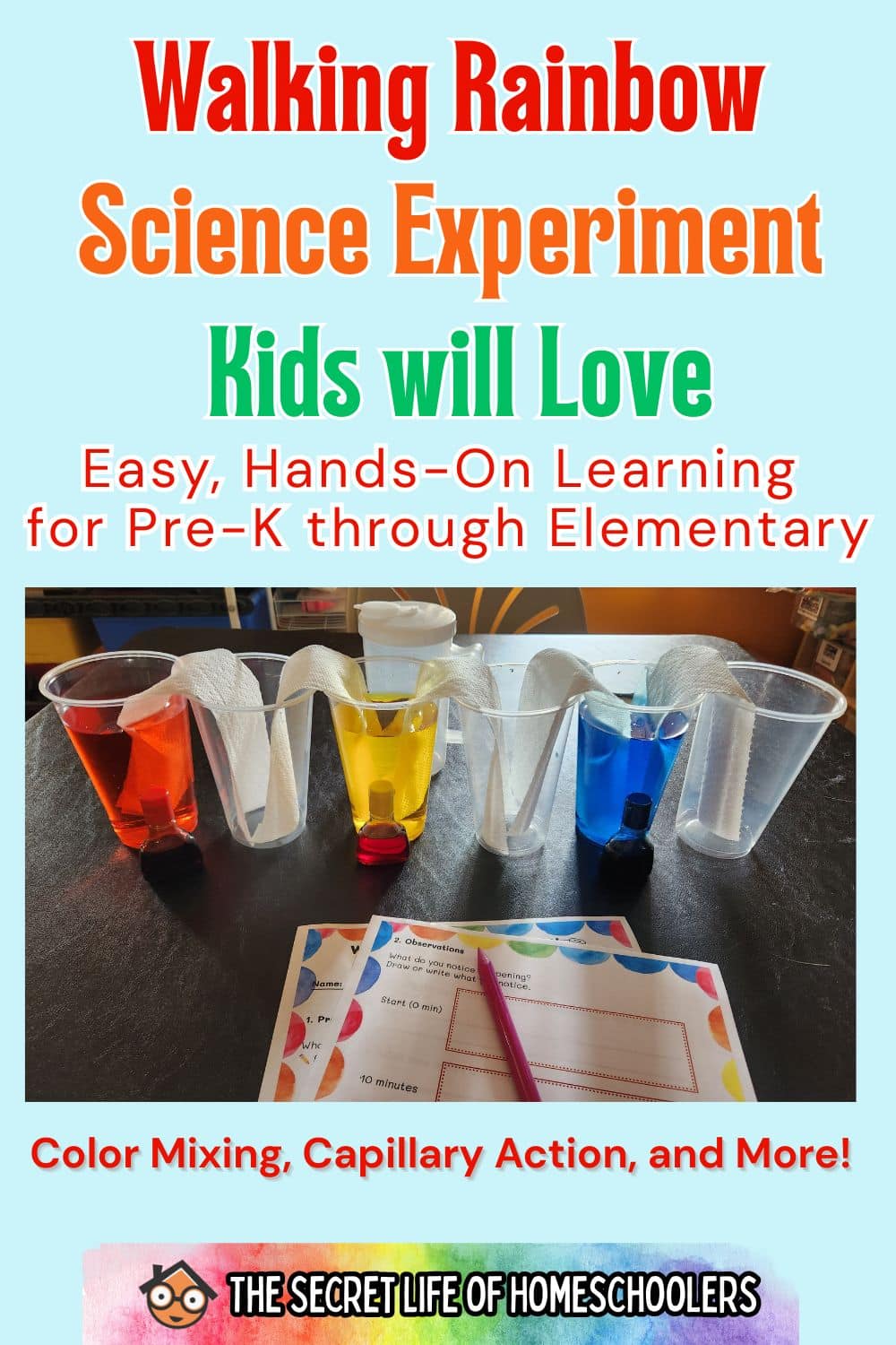 Rainbow Science Experiment They'll Love — Easy, Hands-On Learning for ...